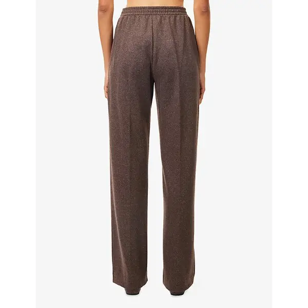 Max Mara Drawstring Wide-leg Woven Trousers