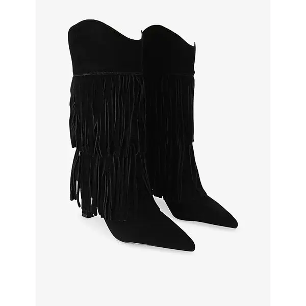 Steve Madden Torch Suede High-leg Boots