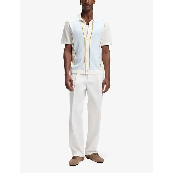 BOSS Stretch-cotton Trousers