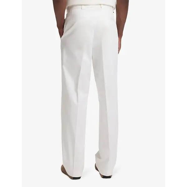 BOSS Stretch-cotton Trousers