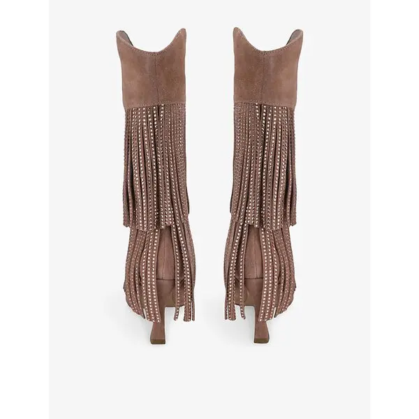 Steve Madden Torch-r 255 Suede High-leg Boots