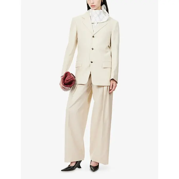 Bottega Veneta Pinstripe Single-breasted Blazer