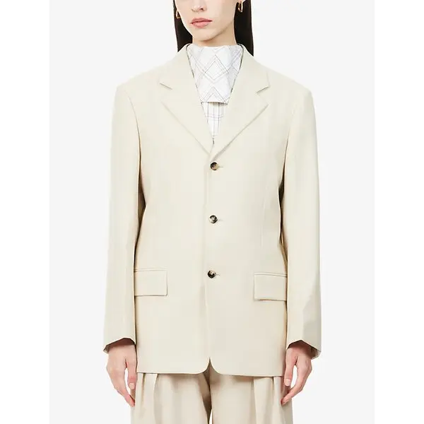 Bottega Veneta Pinstripe Single-breasted Blazer