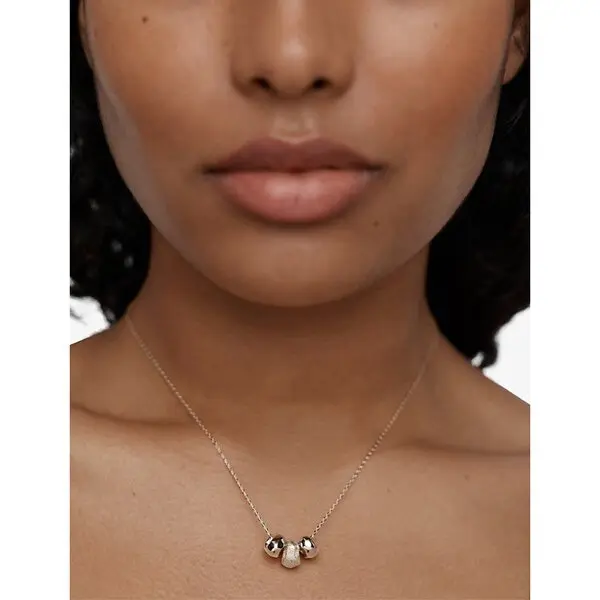 Monica Vinader Antica Sterling- Chain Necklace