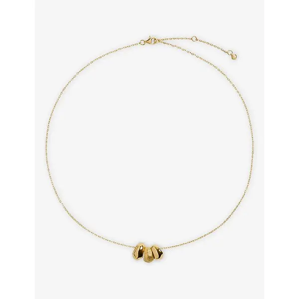 Monica Vinader Antica 18ct Vermeil Chain Necklace - Gold