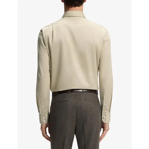 BOSS Regular-fit Long-sleeve Cotton Shirt