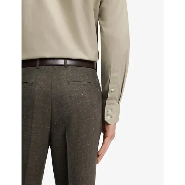 BOSS Regular-fit Long-sleeve Cotton Shirt