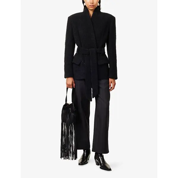 Isabel Marant Étoile Mayera Wide-leg Wool Trousers
