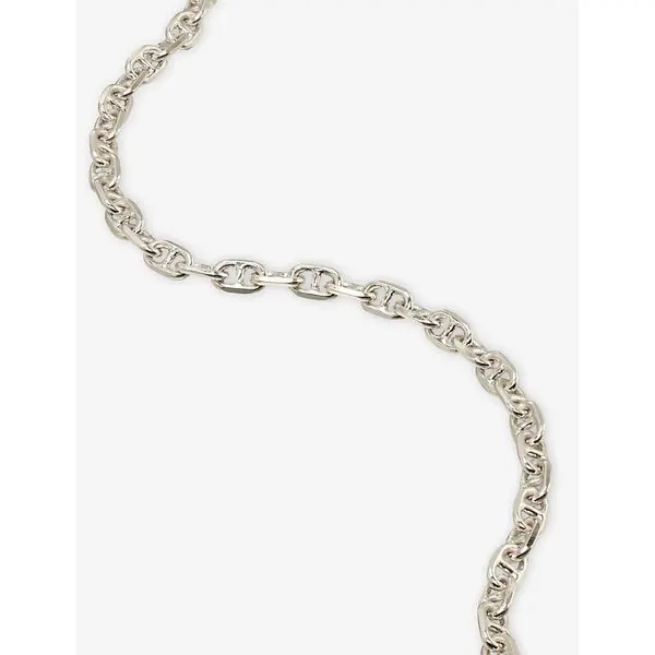 Tom Wood Cable Chain Rhodium-plated Sterling Necklace