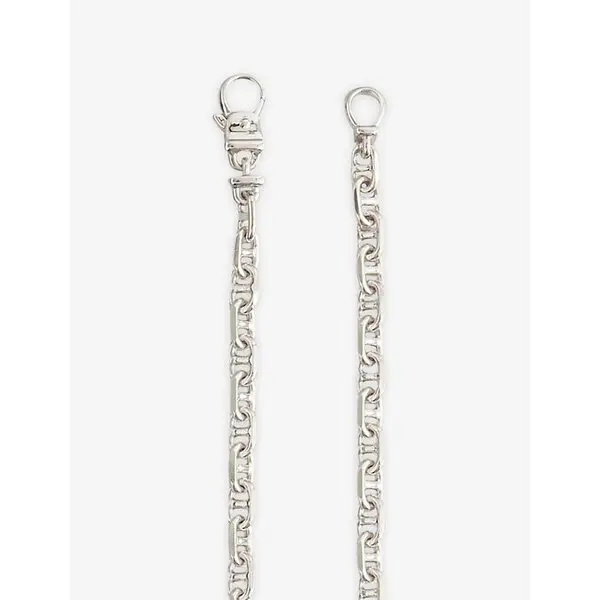 Tom Wood Cable Chain Rhodium-plated Sterling Necklace