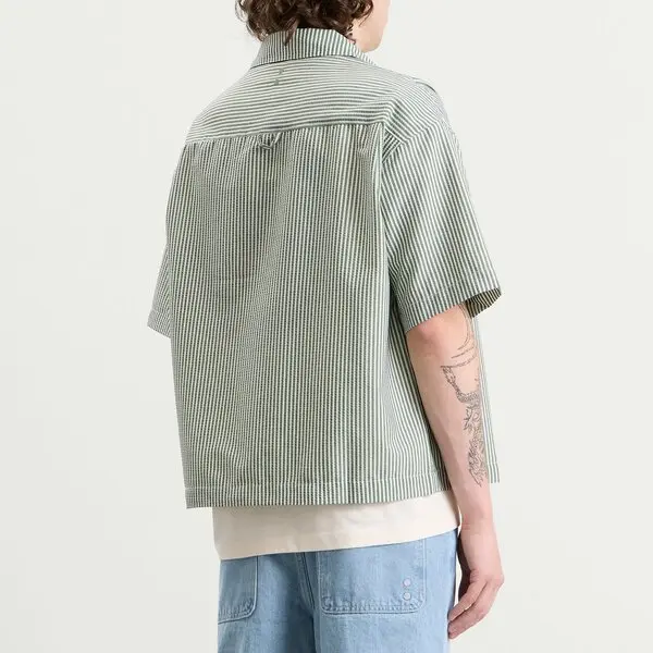 ABOUT:BLANK Seersucker Short Sleeve Shirt