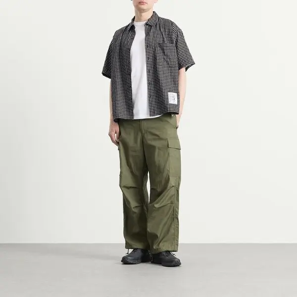 NEIGHBORHOOD Bw Check Short Sleeve Shirt