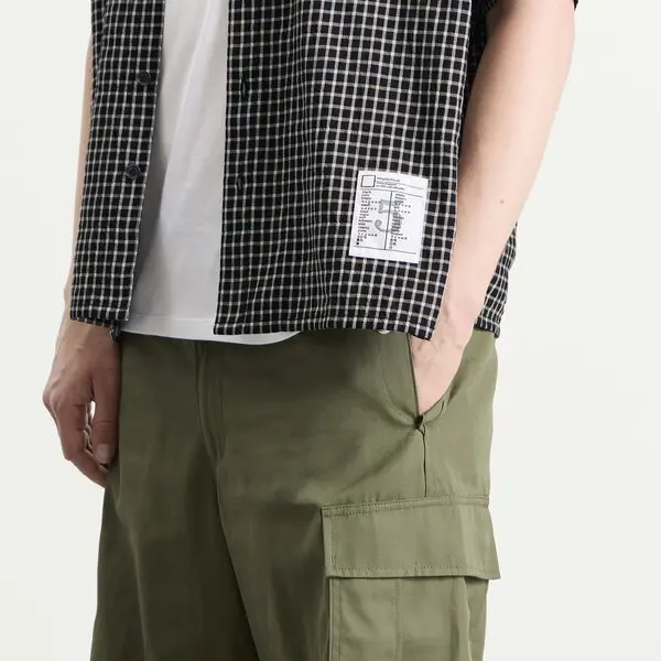 NEIGHBORHOOD Bw Check Short Sleeve Shirt