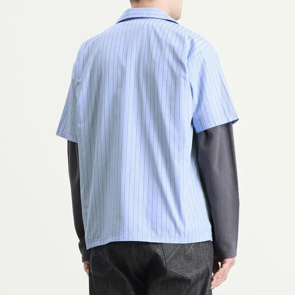 NEIGHBORHOOD Stripe Vacation Work Shirt
