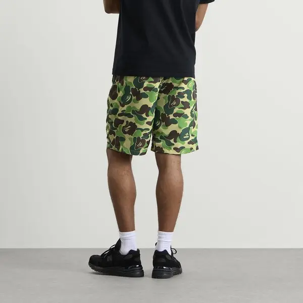 A BATHING APE Abc Camo One Point Beach Shorts