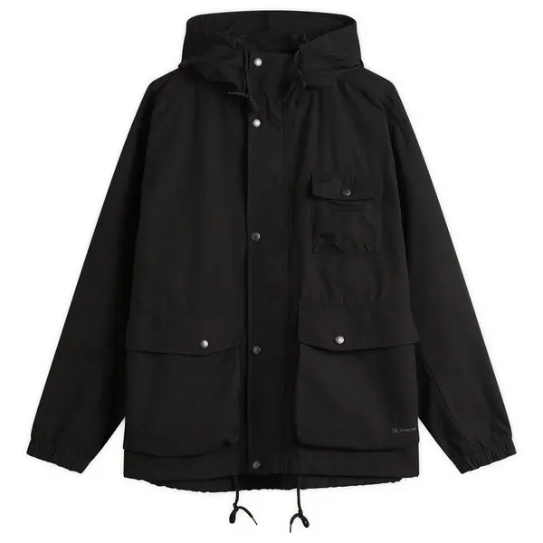 SNOW PEAK Light Dobby Cloth Parka - Black