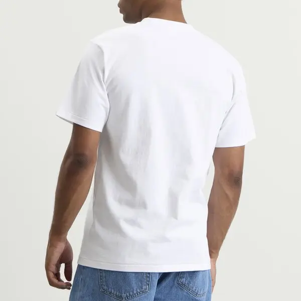 A BATHING APE Abc Camo College T-shirt - White/pink