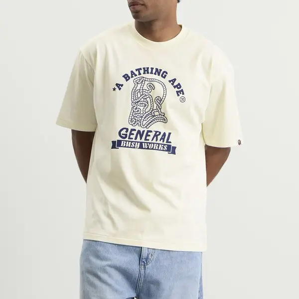 A BATHING APE General College T-shirt