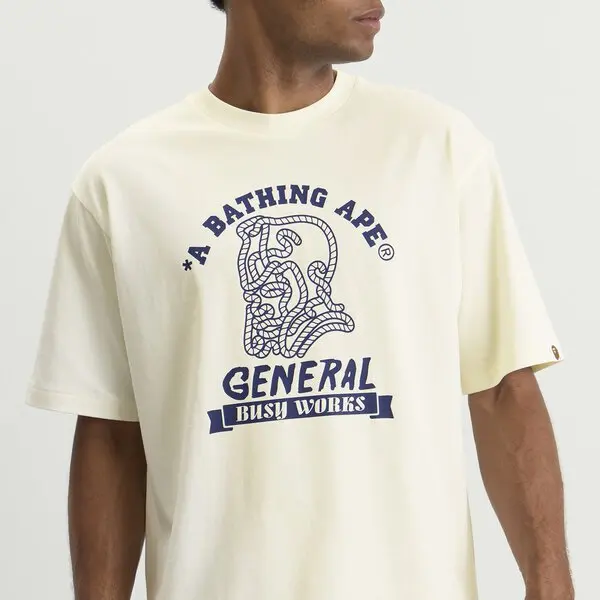 A BATHING APE General College T-shirt