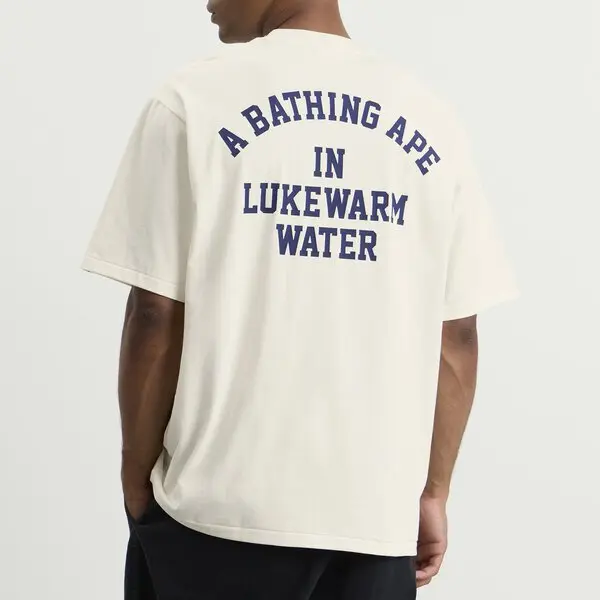 A BATHING APE Lukewarm Water Logo T-shirt