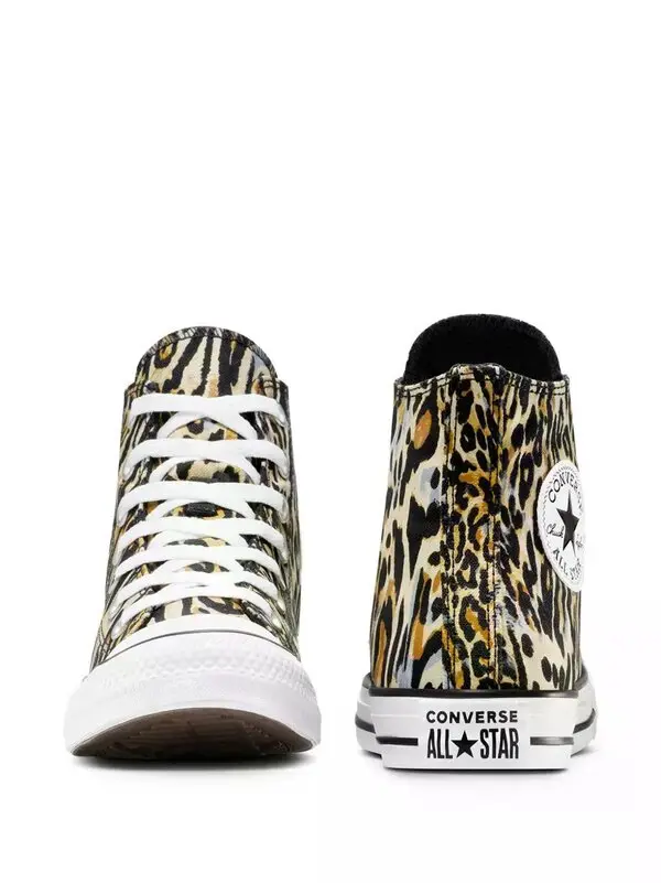 CONVERSE Leopard-print High-top Sneakers