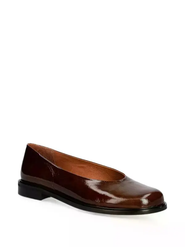 JONAK PARIS Daurelia Leather Ballet Flats
