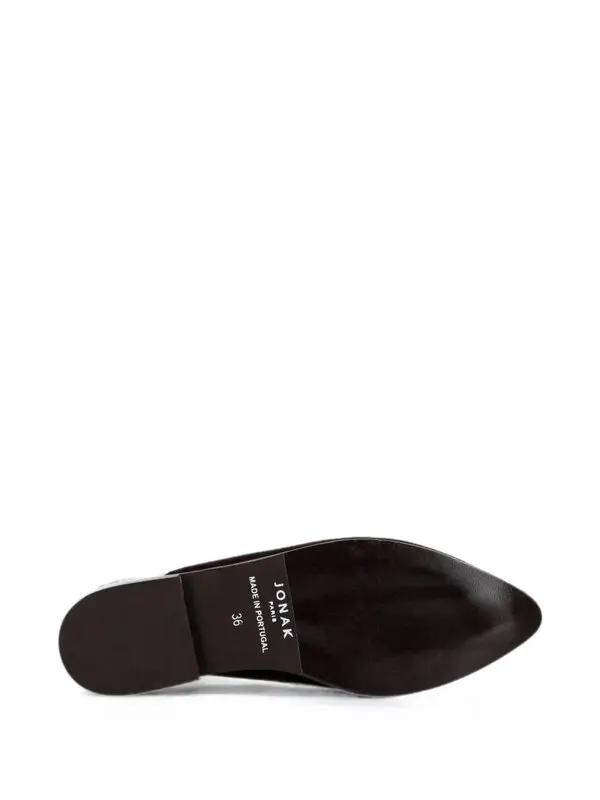 JONAK PARIS Acajou Slingback Pointed-toe Pumps