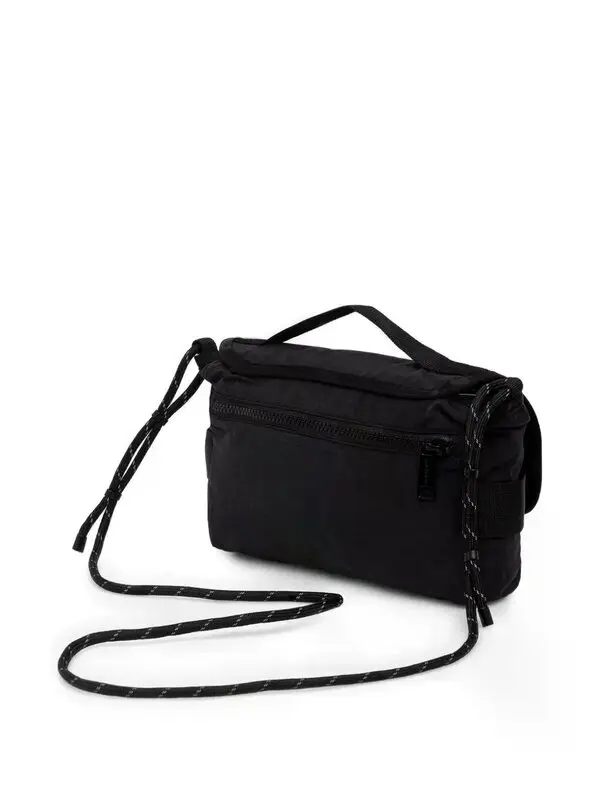 Carhartt Work In Progress Logo-embroidered Foldover Belt Bag - Black