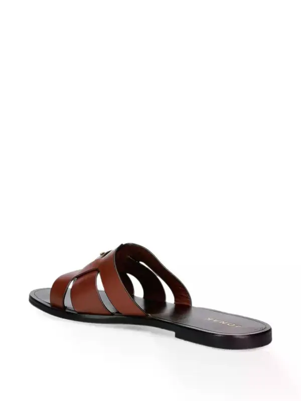 JONAK PARIS Weil Logo-plaque Cut-out Sandals