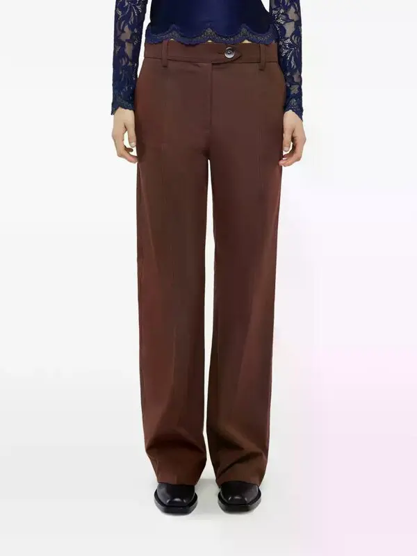 Rabanne Pressed-crease Trousers