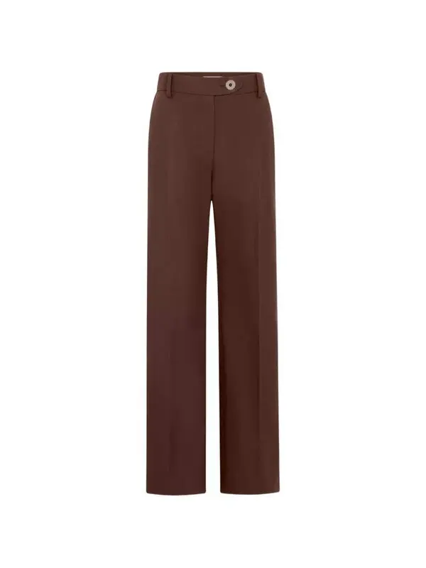 Rabanne Straight Leg Trousers - Brown