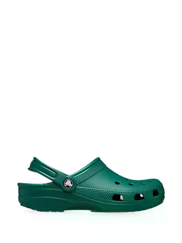 CROCS Perforated Slingback Shoes - Green