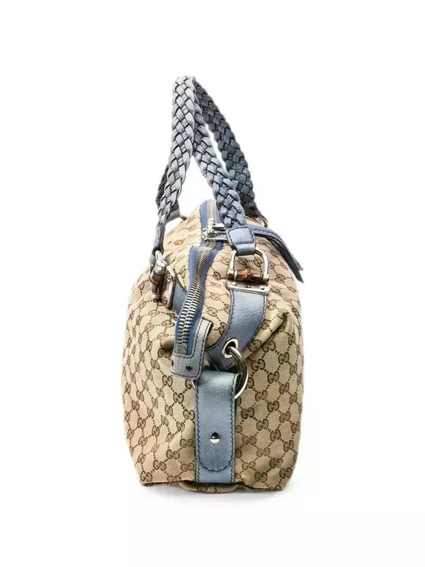 Gucci Large Bamboo Bar Boston Shoulder Bag