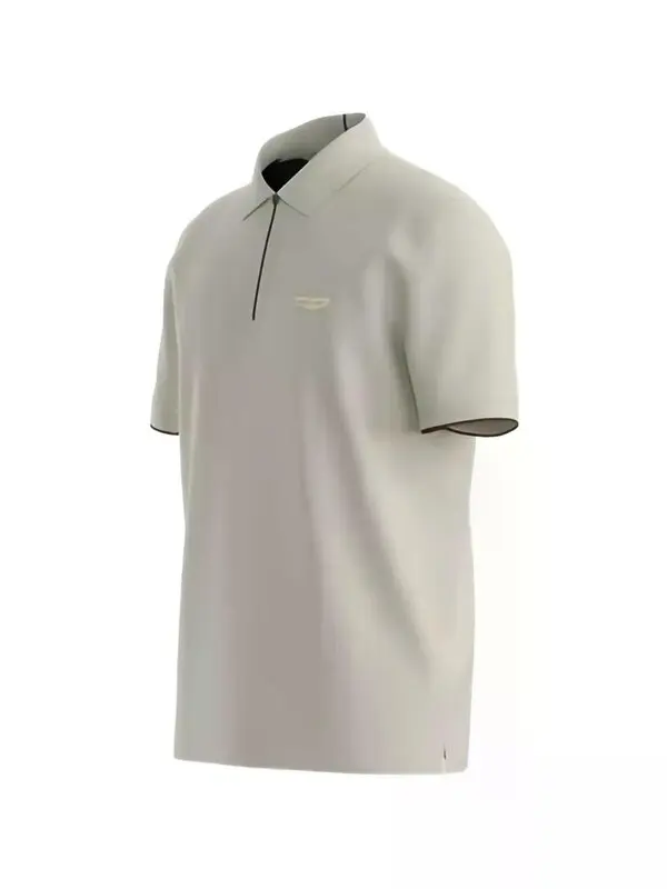 BOSS Zip-fastening Regular-fit Polo Shirt