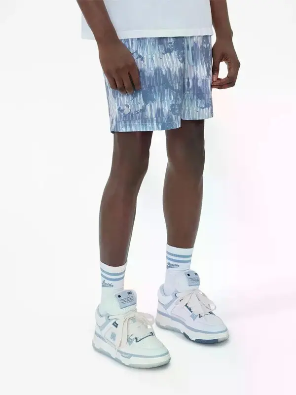 Amiri Tie-dye Pattern Swim Shorts