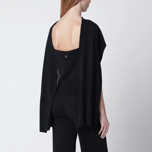 Alberta Ferretti Top With Chiffon Sleeves