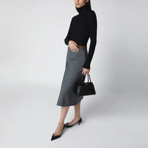 Prada Medium Passage Bag In Leather And Re-nylon