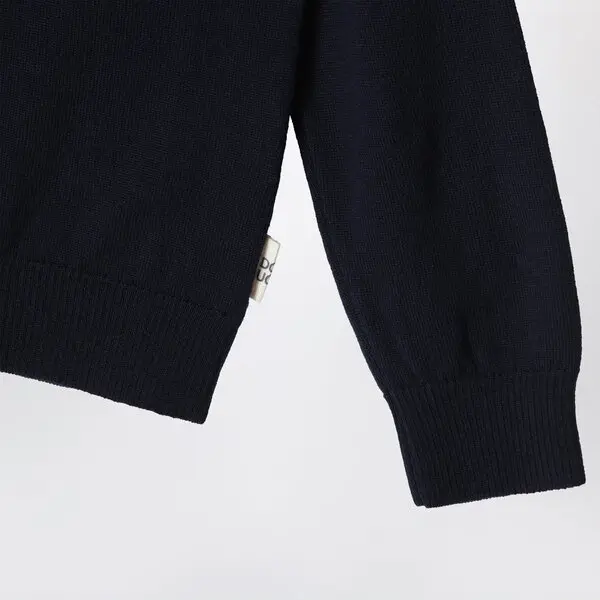 DOUUOD Virgin Wool Polo Sweater