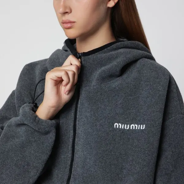 Miu Miu Fleece Sweatshirt