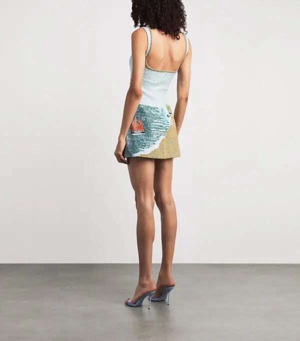 CLIO PEPPIATT St Tropez Mini Dress