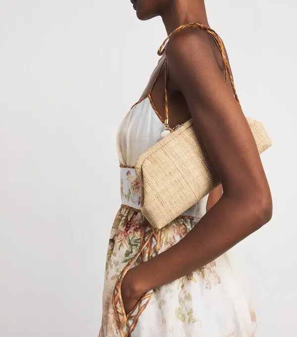 Zimmermann Linen Printed Mahon Midi Dress