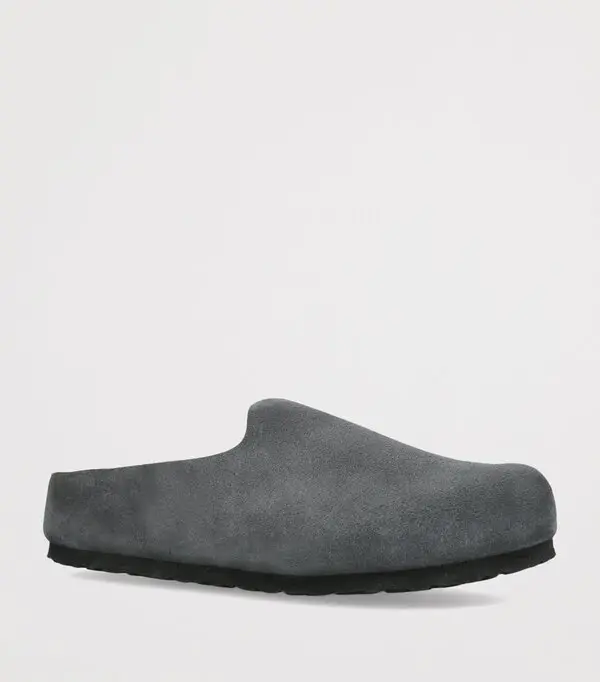 BIRKENSTOCK Suede Amsterdam Wrapped Clogs