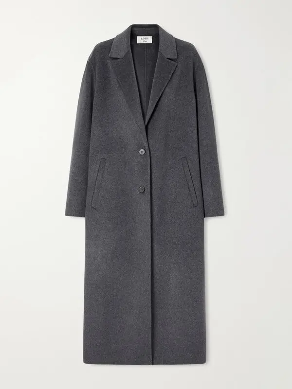 RÓHE Wool And Cashmere-blend Coat - Gray