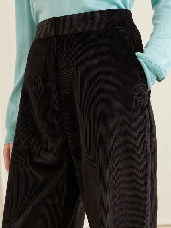 Studio Nicholson Grange Cotton-corduroy Wide-leg Trousers