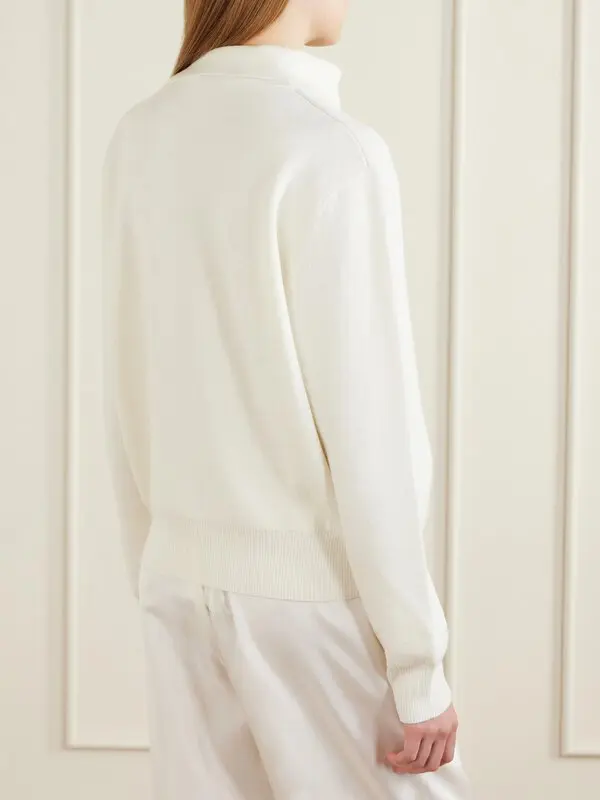 RÓHE Asymmetric Merino Wool-blend Sweater