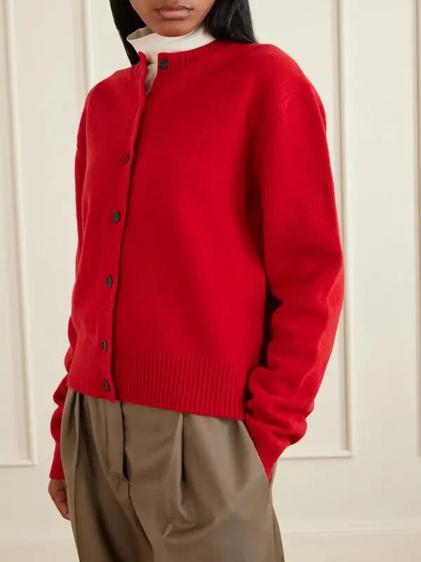 RÓHE Merino Wool-blend Cardigan