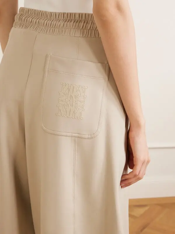 Max Mara Jersey Wide-leg Pants