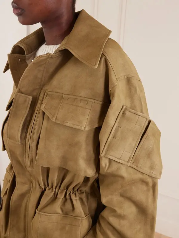 Co Camo Cotton-blend Military Jacket