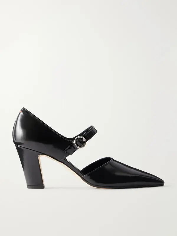 AeydĒ Isidora 75 Calf-leather Pumps - Black