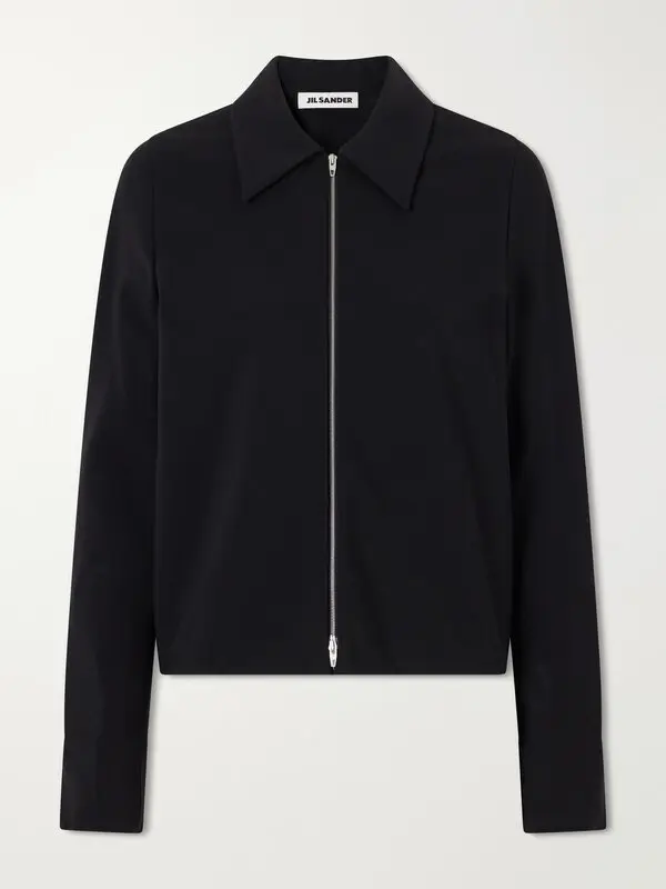 JIL SANDER Cropped Shell Jacket
